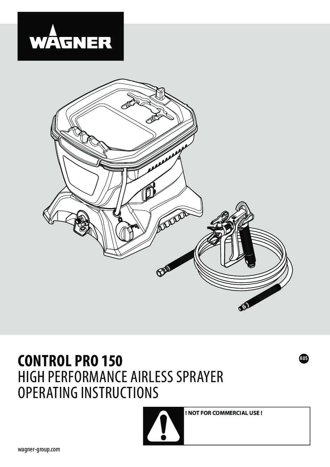 Control Pro 150 Manual – Wagner Australia