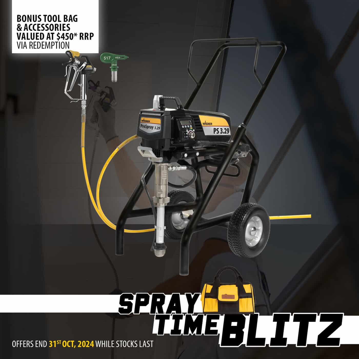 ProSpray PS 3.29 High Boy | Airless Piston Sprayer