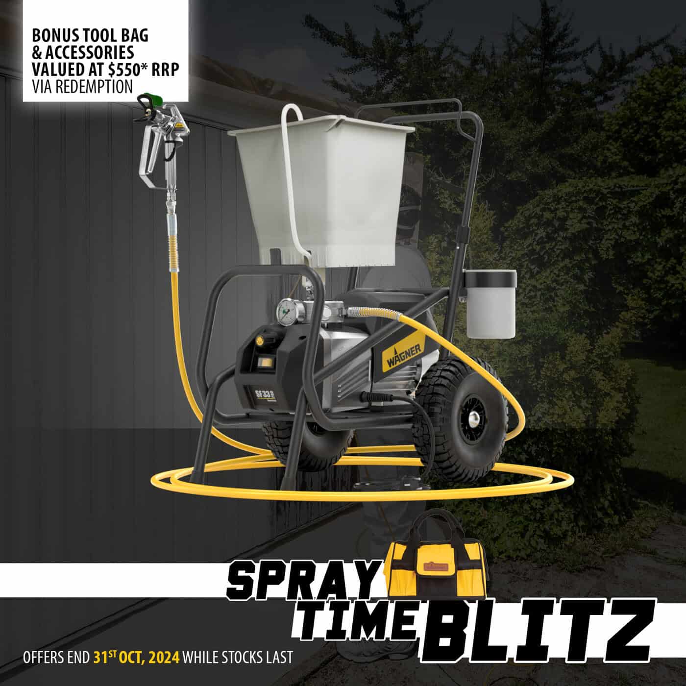 SF33 Pro - 20 Litre Hopper - Wagner Australia