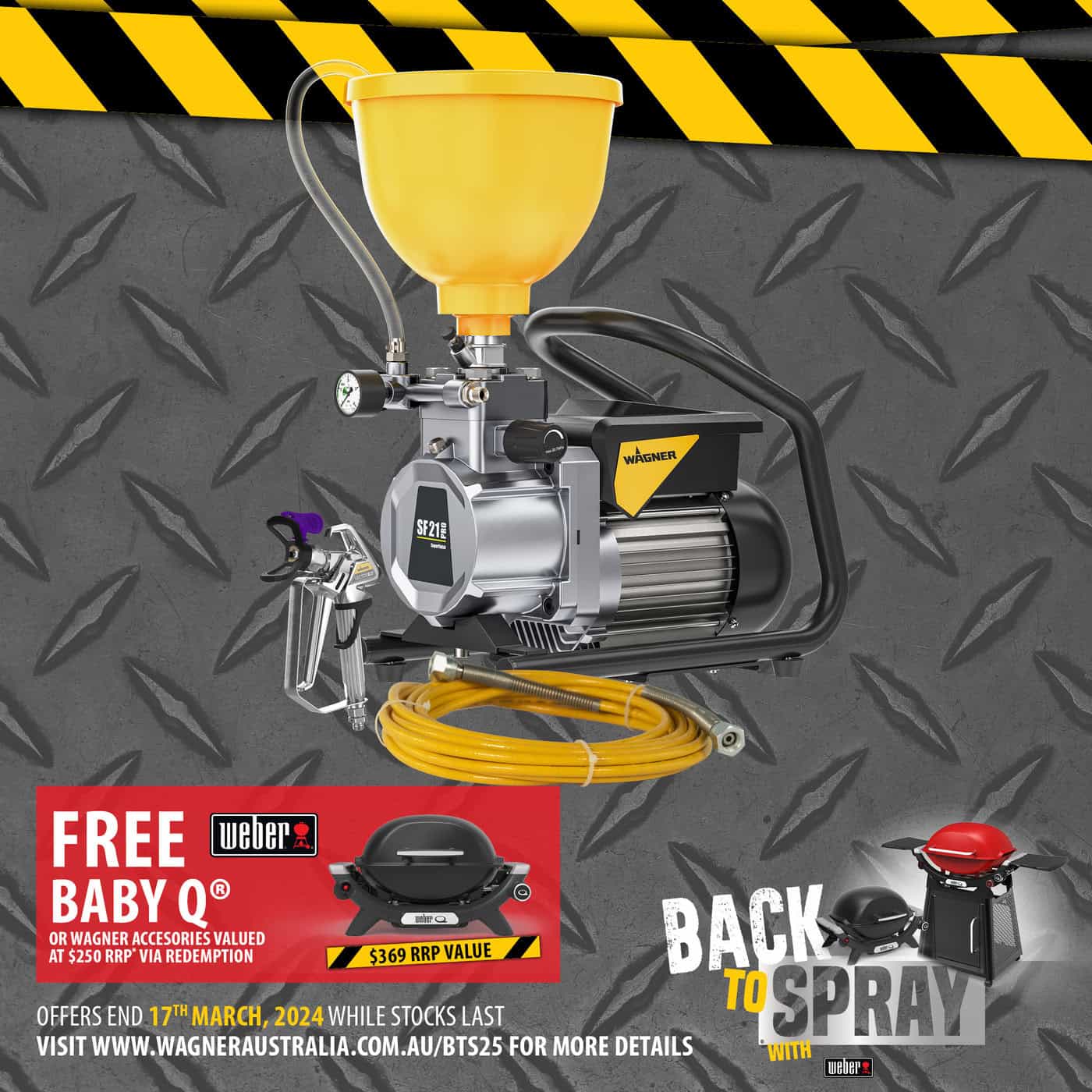 Airless paint sprayer for lacquer store